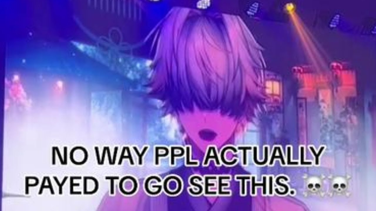 that one vtuber concert meme is so funny - YouTube