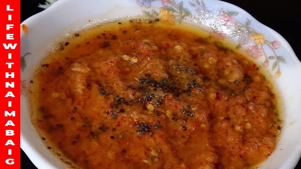 LEHSUN KI LAL CHUTNEY | GARLIC CHUTNEY | FAMOUS LEHSUN KI CHUTNEY ...