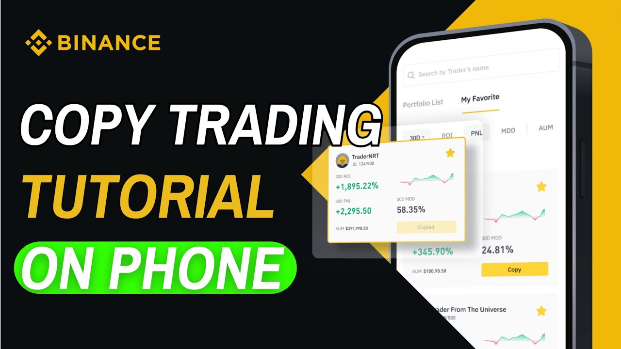 Binance Copy Trading Tutorial For Beginners (STEP-BY-STEP) - YouTube