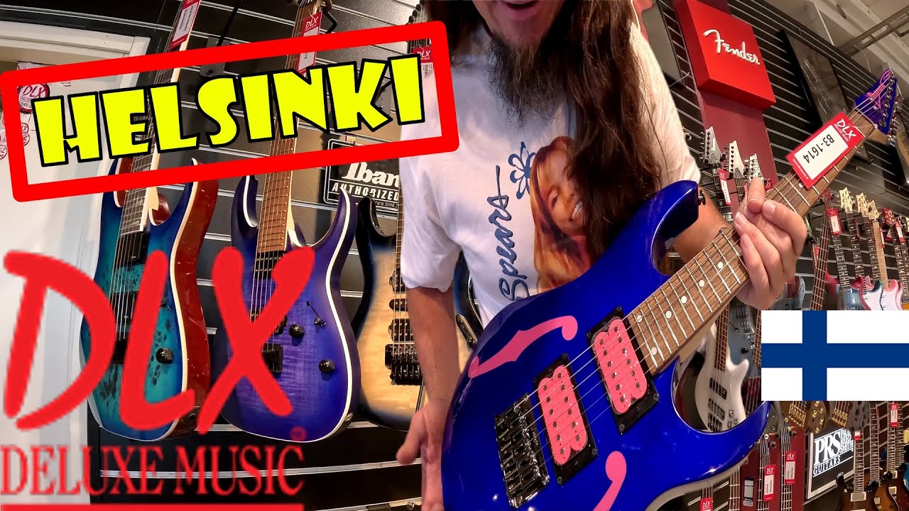 DLX Music Helsinki, Finland STROLL - Ibanez PG Mikro, Boss Dimension C ...
