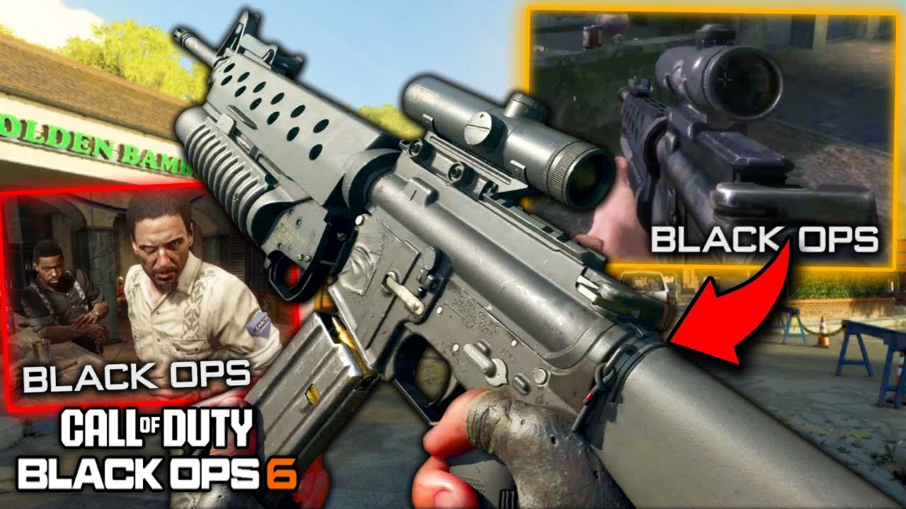 Mason's M16 Loadout Setup Recreation from BO1 Operation 40 Mission in ...