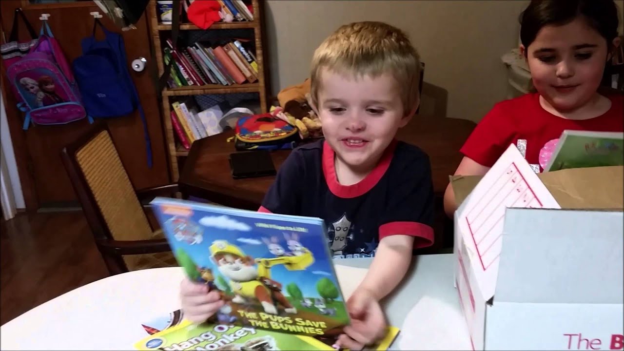 Scholastic Reading Club Box: March 2016 - YouTube