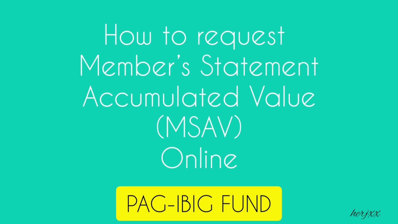 Five Steps To Check Your Pag ibig Contribution Online MSAV ESAV YouTube five-steps-to-check-your-pag-ibig-contribution-online-msav-esav-youtube