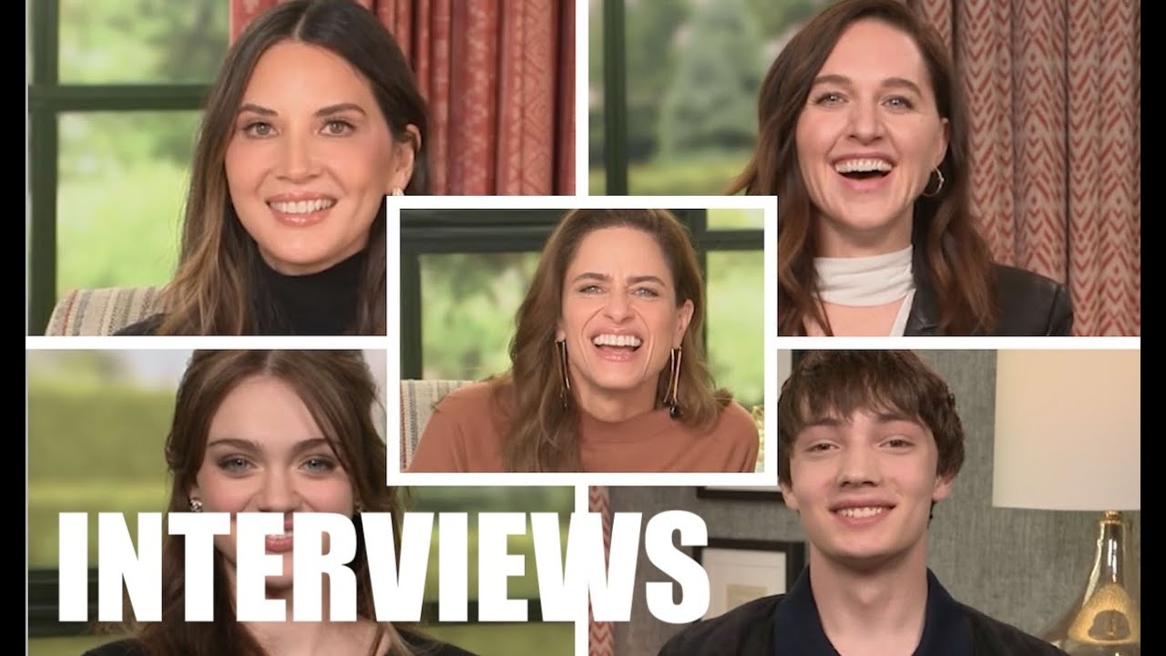 YOUR FRIENDS AND NEIGHBORS Cast Interviews - Amanda Peet, Olivia Munn ...