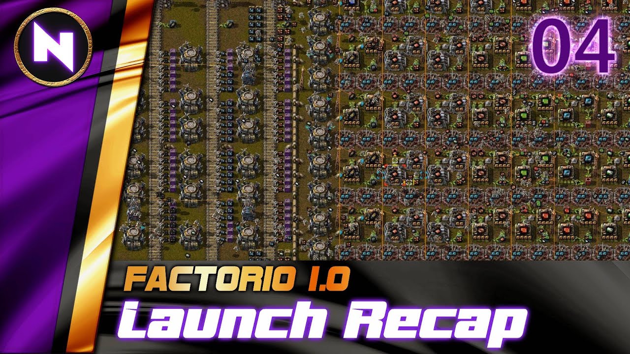 Factorio Launch Recap #4 ROCKET MODULE DESIGN AND TEST | Livestream ...