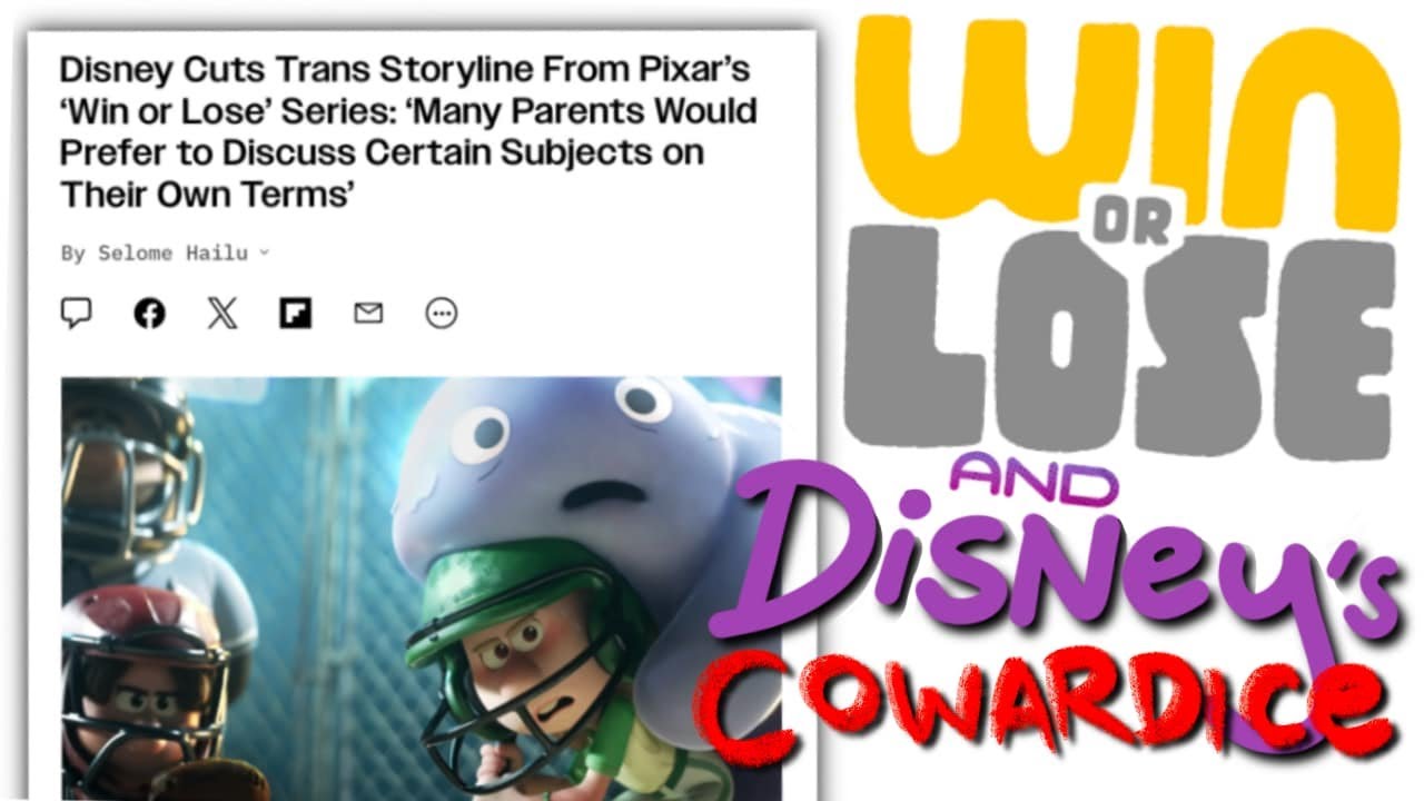 Cowards at Disney banned *ANOTHER* trans episode - YouTube Music