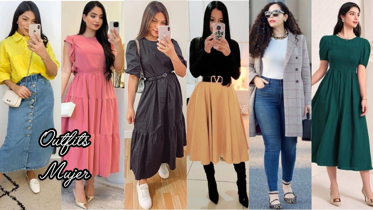 BONITOS OUTFITS MUJER 2025 / NUEVOS LOOKS MODA FEMENINA 2025 - YouTube