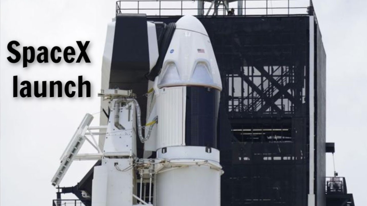 WATCH: SpaceX launching manned mission to ISS - YouTube