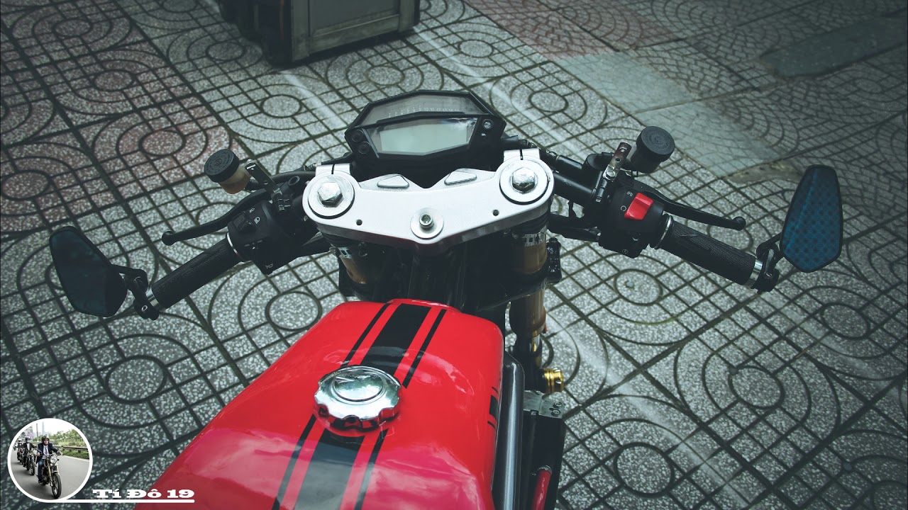 Honda La 250 custom Ducati - YouTube