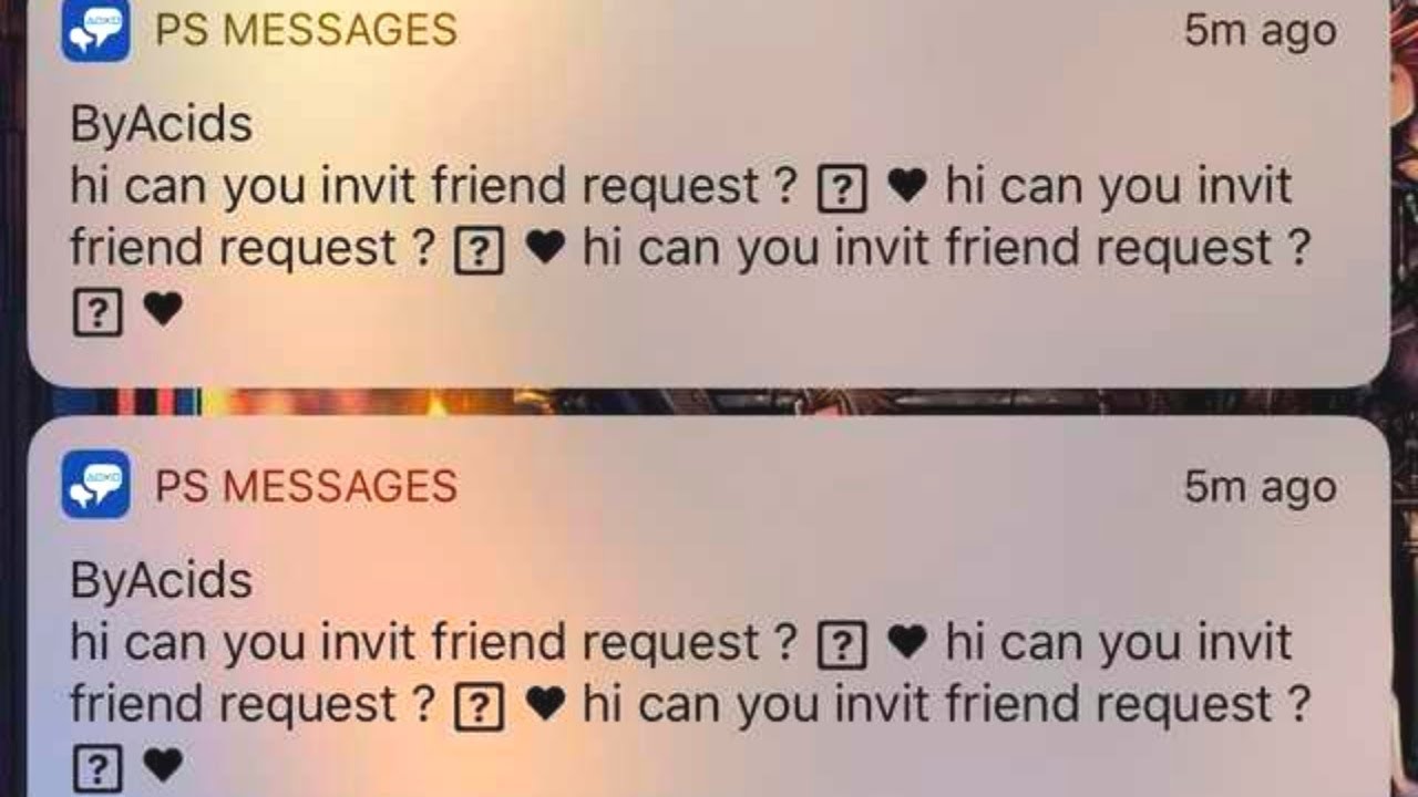 WARNING: This message will KILL your PS4... - YouTube