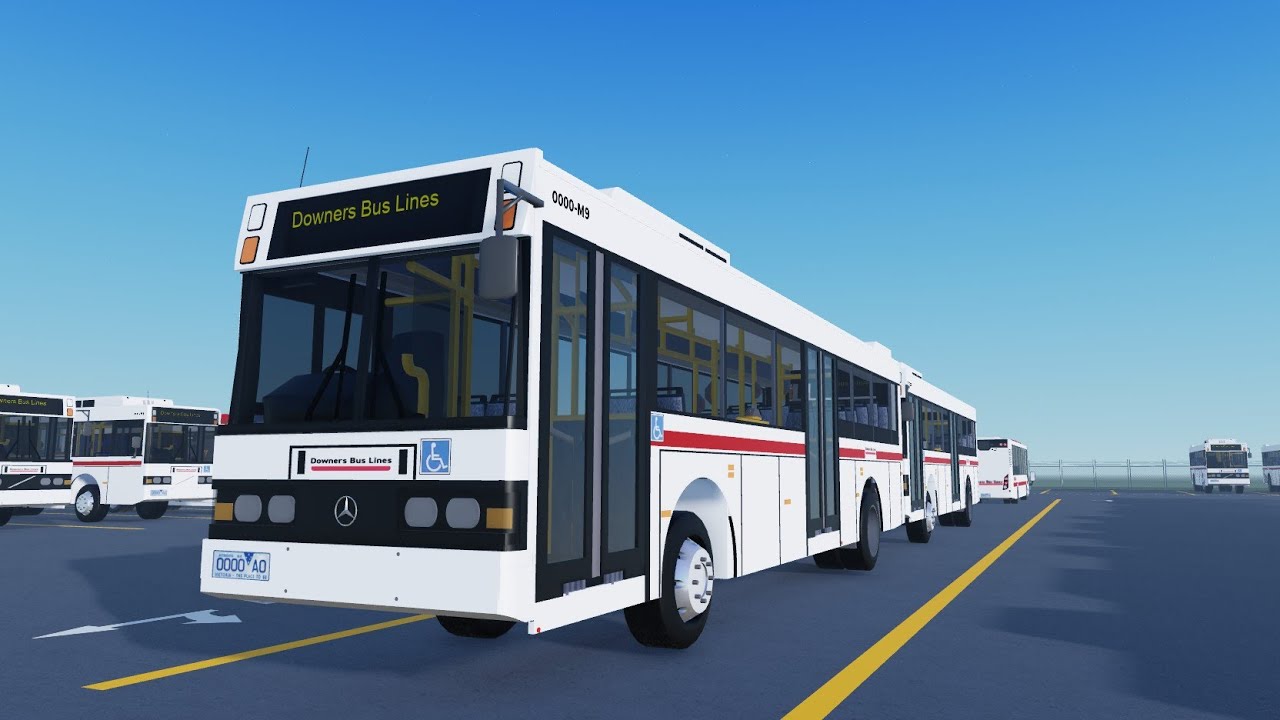 Transport Victoria Roblox- Downers Bus Lines M9 Mercedes O405NH Volgren ...