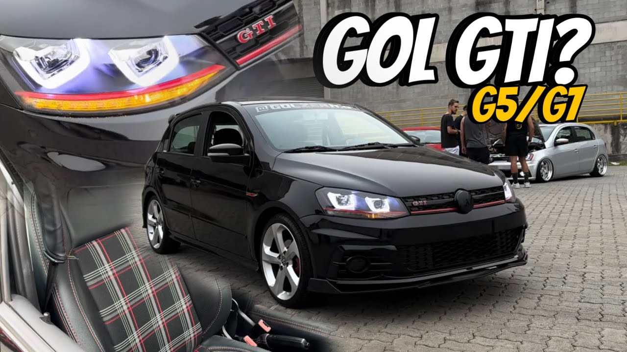 ELE TRANSFORMOU O 1º GOL G5 EM UM GTI TOTALMENTE MODIFICADO NEM A ...