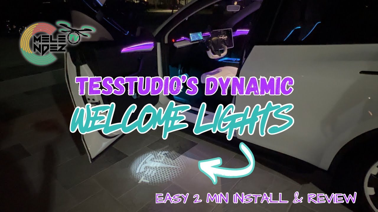 Welcome Lights That WOW | TesStudio Dynamic Welcome Lights for Tesla ...