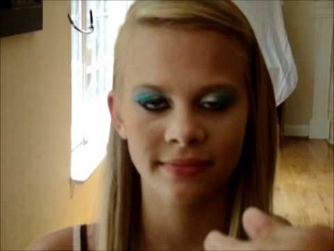 Royal Athletics All Stars Cheerleading Makeup Demo - YouTube