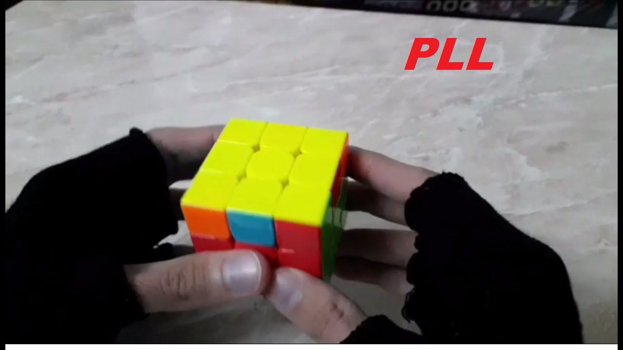 Rubik 3X3 CFOP Tutorial - Fast & Easy: PLL (2-Look) - YouTube