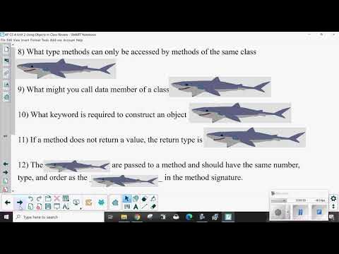AP CS A Unit 2 Using Objects In Class Review - YouTube