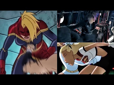 Heroines Got Hit In The Belly Ryona (Compilation)