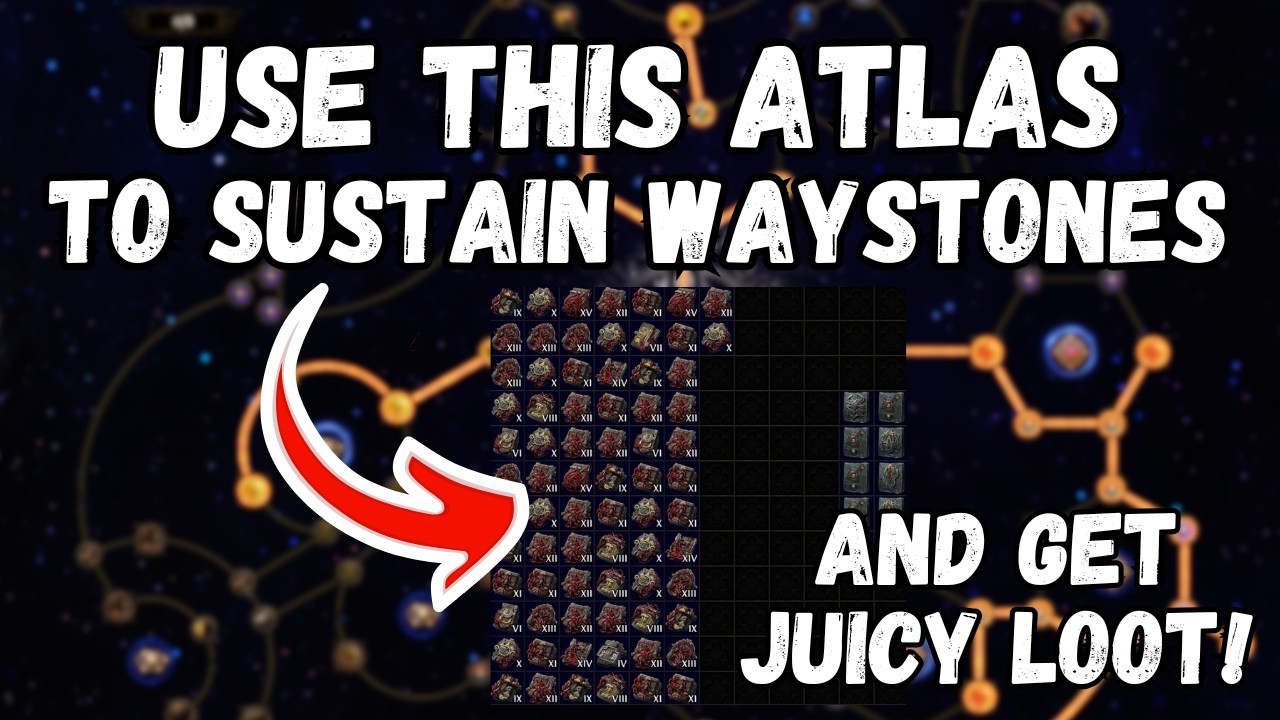 Path of Exile 2 — The Best Atlas tree to Sustain Waystones & Get JUICY ...