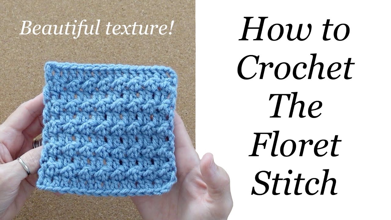 Floret Stitch Crochet Tutorial | Crochet Stitches - YouTube