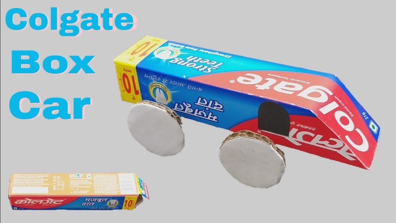 Best Out Of Colgate Box Craft | Best Use Waste Colgate box - YouTube