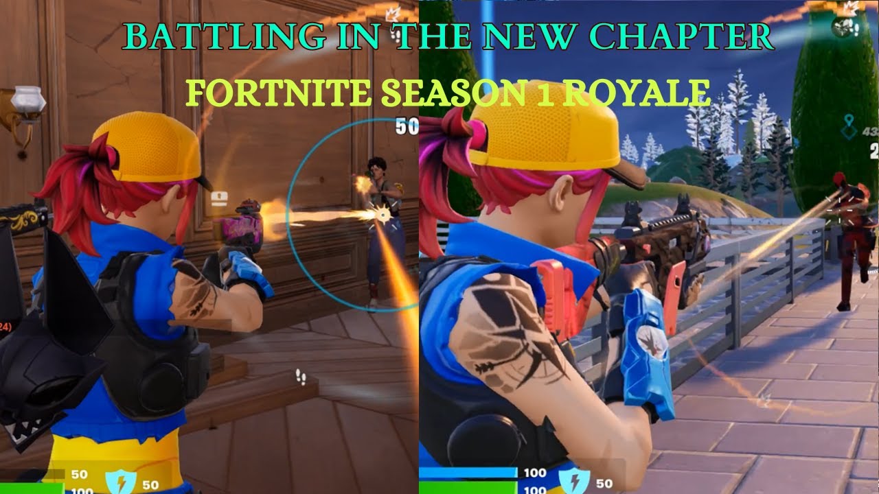 Battling in the New Chapter: Fortnite Season 1 Royale #23 #fortnite # ...