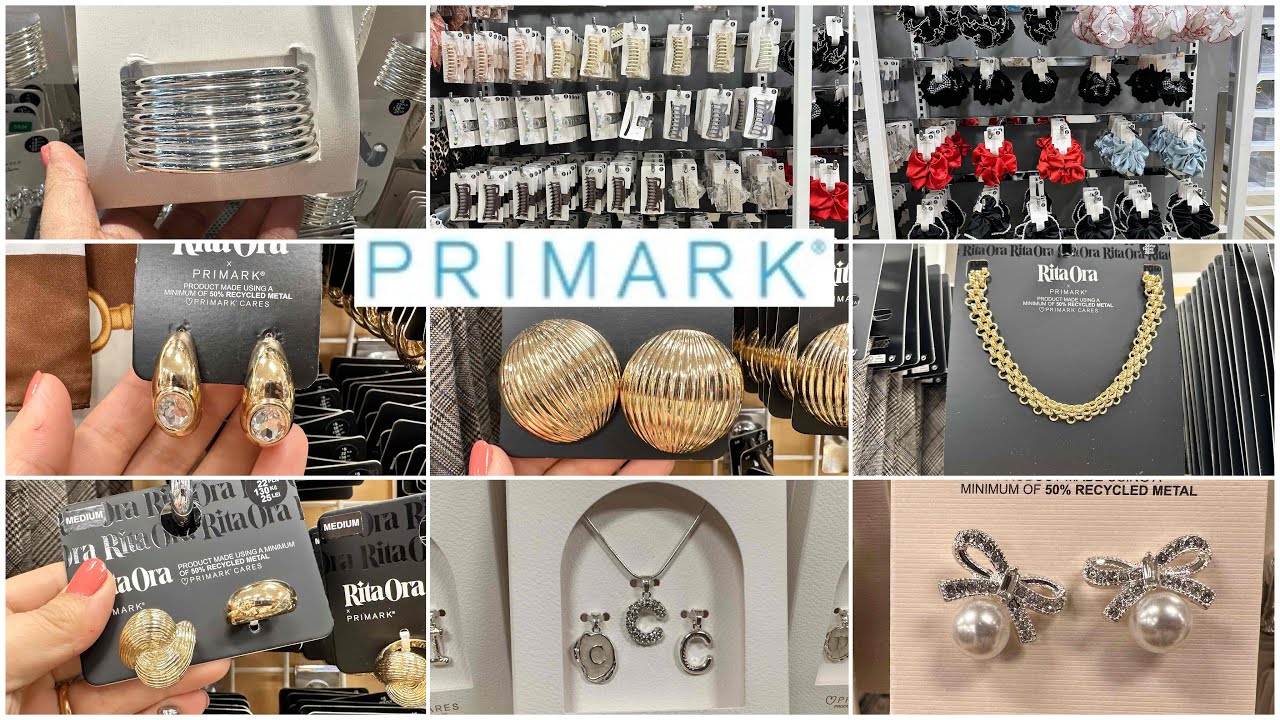 Primark jewellery and hair accessories new collection / October 2024 ...