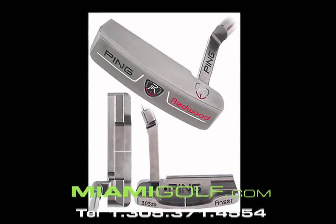 Ping Redwood Putter at Miami Golf - YouTube