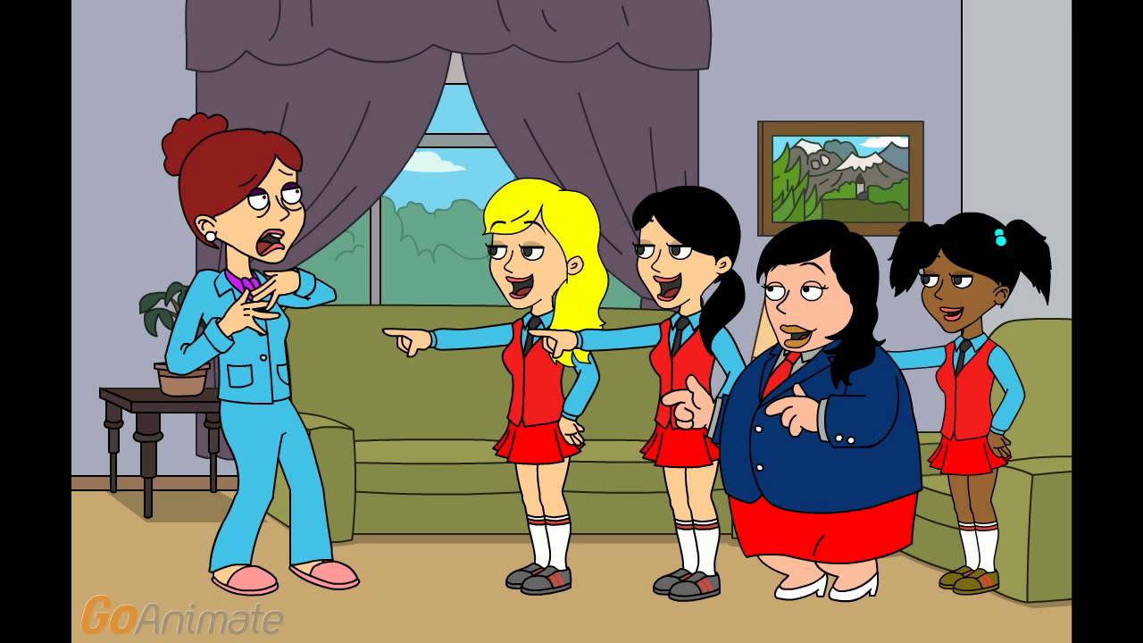 The FOL Girls Make Fun of Mrs. Garrett's Face/Grounded - YouTube