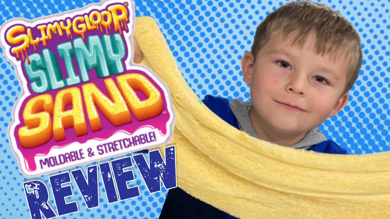 SLIMY SAND UNBOXING AND REVIEW/SLIMY GLOOP REVIEW - YouTube