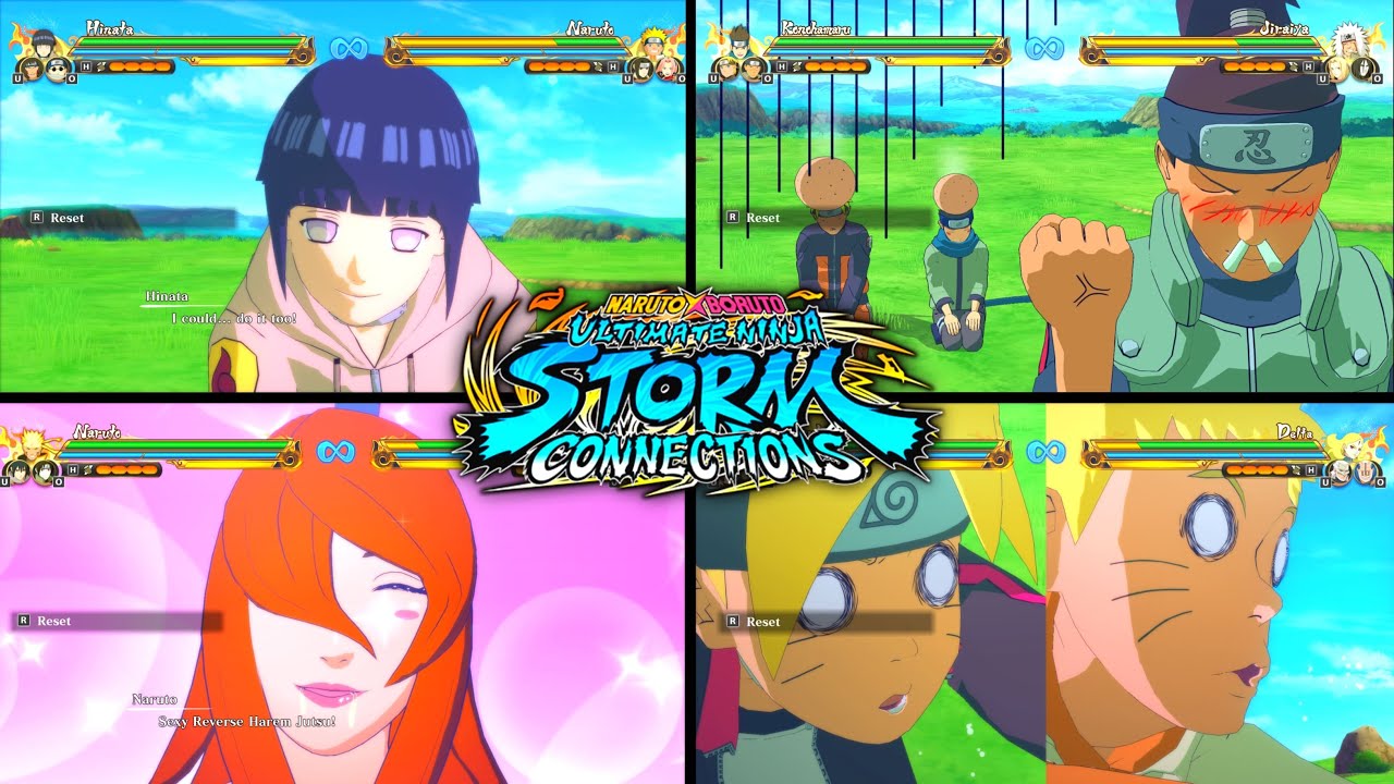 All Secret Ultimate Jutsus Interactions & Easter Eggs [4K 60FPS] - Naruto Storm Connections ...