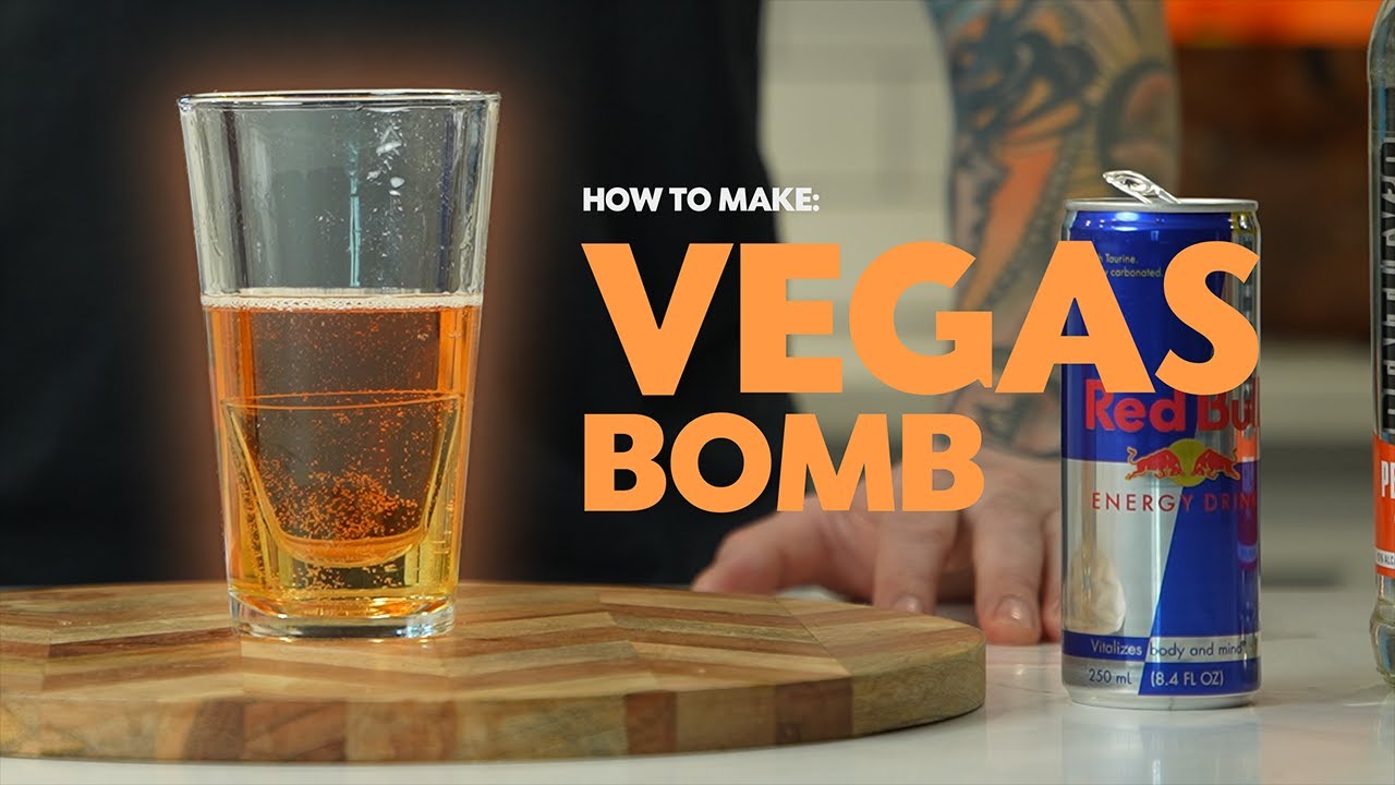 How To Make A Vegas Bomb Drink - YouTube