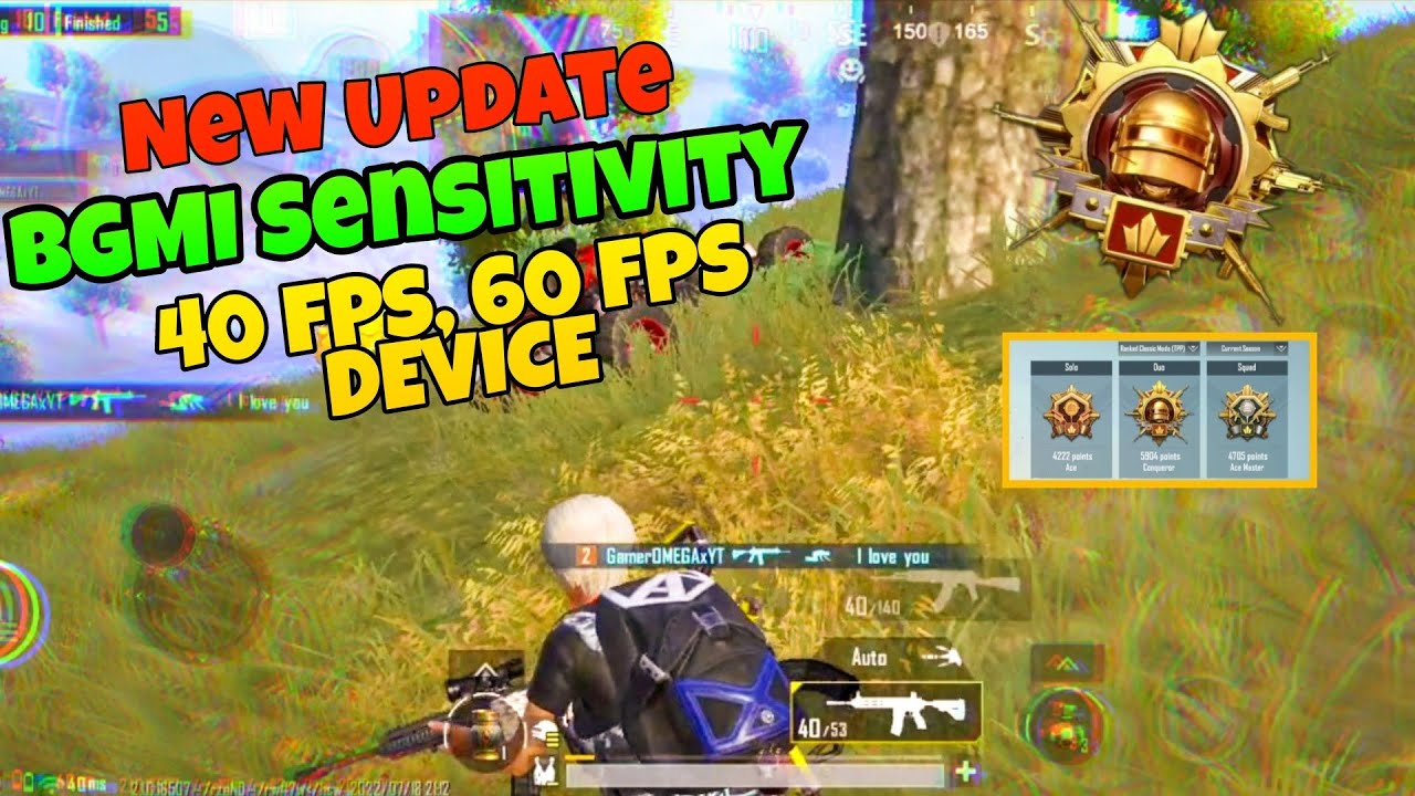 AFTER UPDATE 2.2 BGMI SENSITIVITY | BGMI ZERO RECOIL SENSITIVITY ...