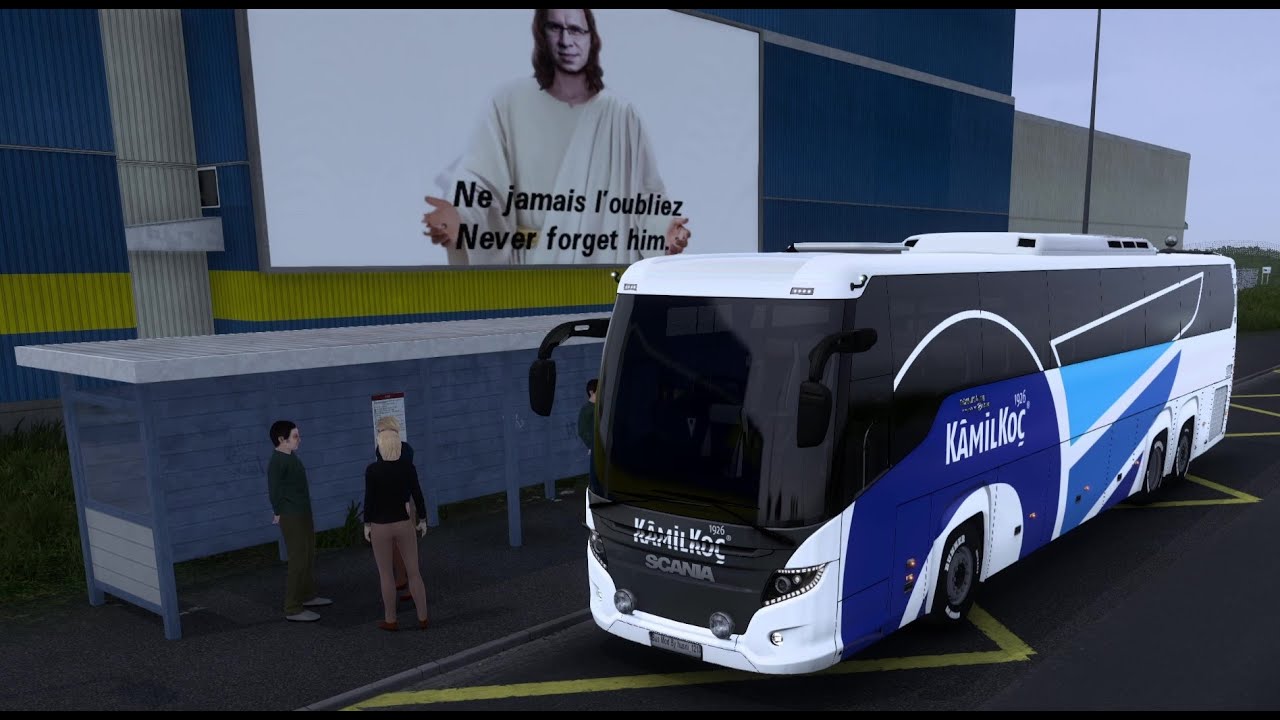 ETS 2 1.49 / SCANIA TOURING HD / FSG 1:1 MAP / PULVERSHEIM-IKEA / DBUS ...