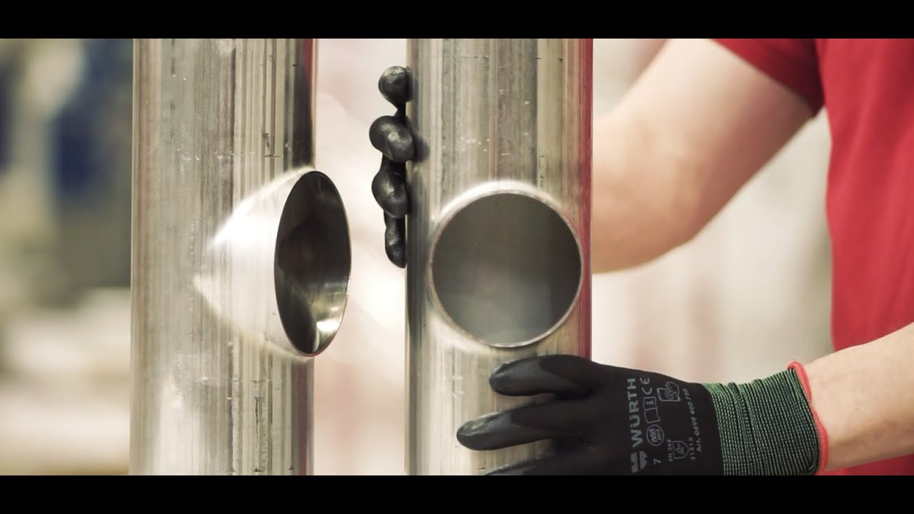 T-DRILL TBC-115 Tube Branching Center - YouTube