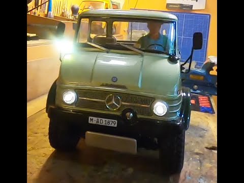 My dreamed RC Unimog is finished!! - YouTube