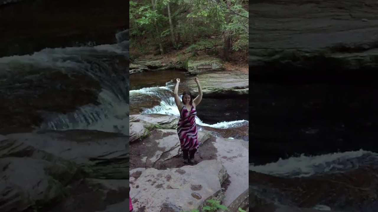 Dance by the waterfalls - YouTube
