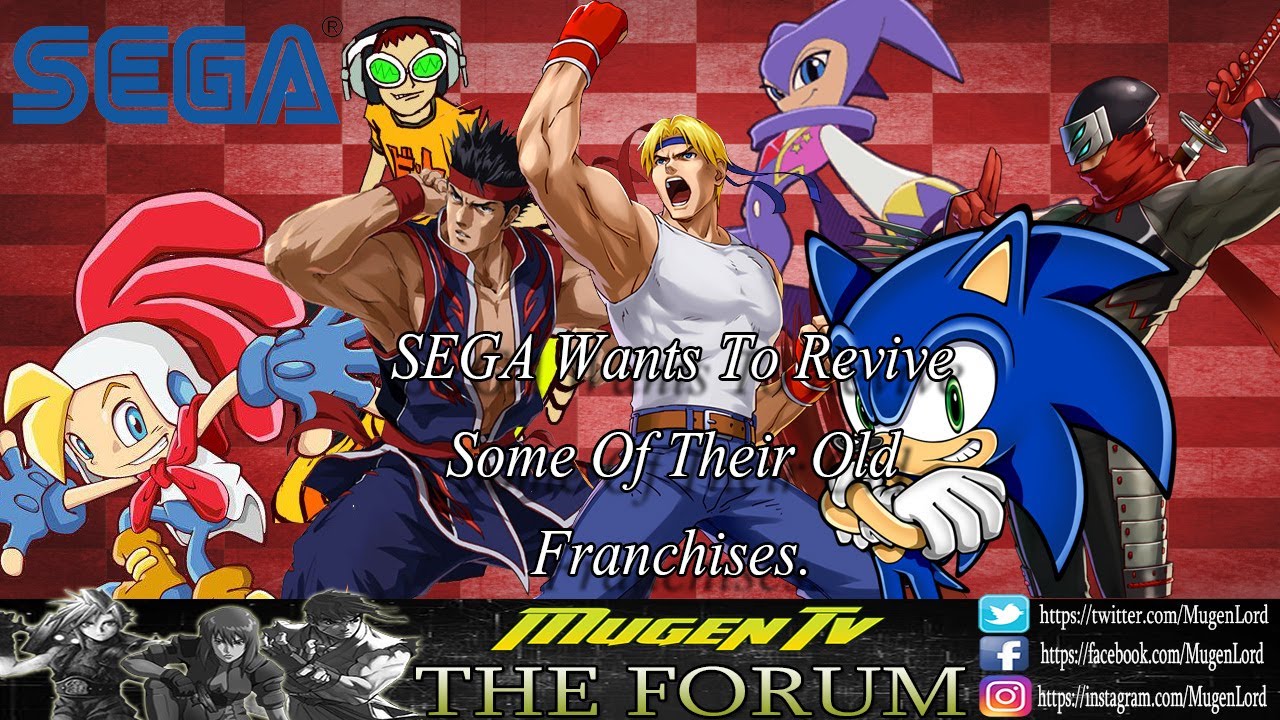 Sega Wants to Revive Old Franchises - YouTube