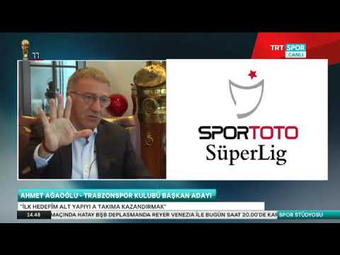Ahmet Ağaoğlu - TRTSPOR - 29 03 2018