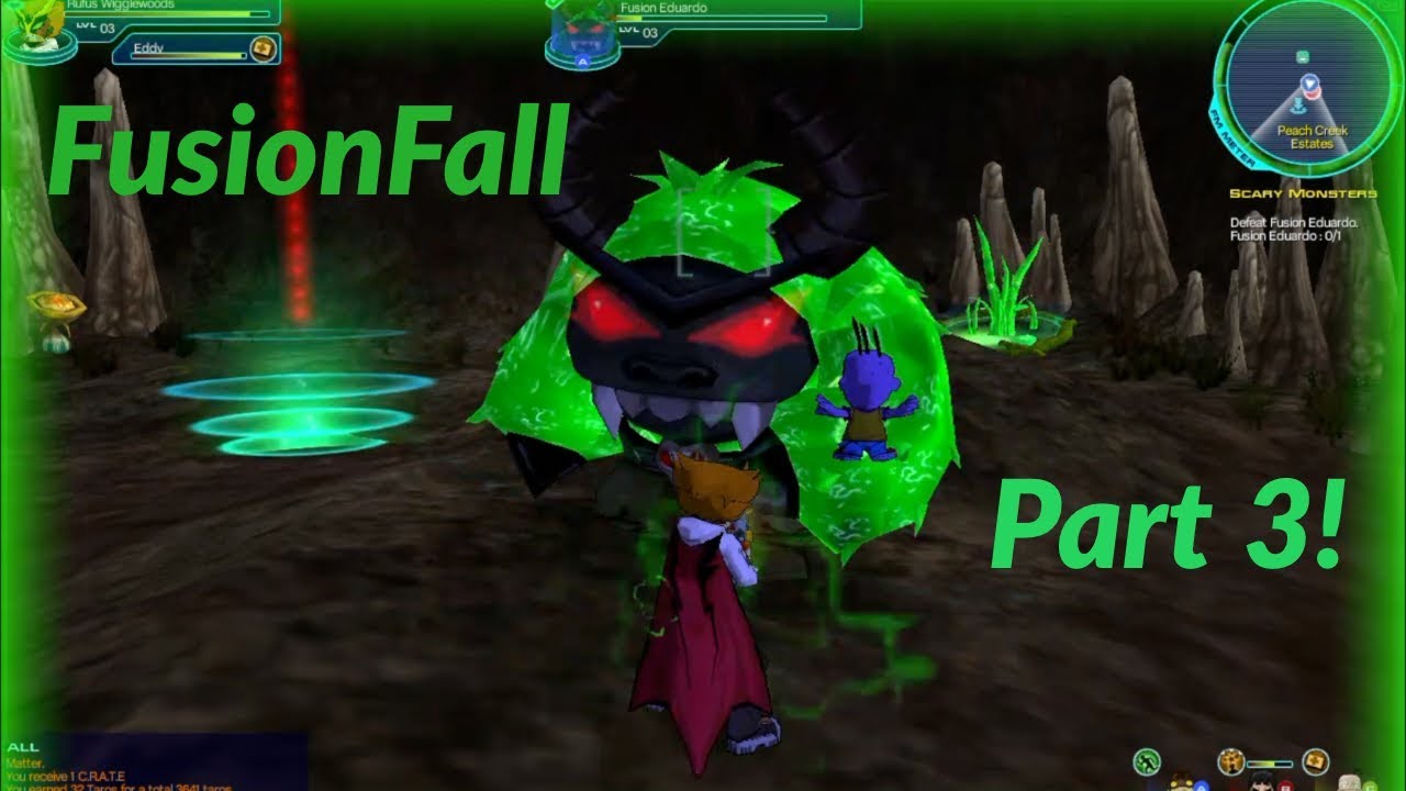 FusionFall Part 3: Scary Monsters and Power Outages - YouTube