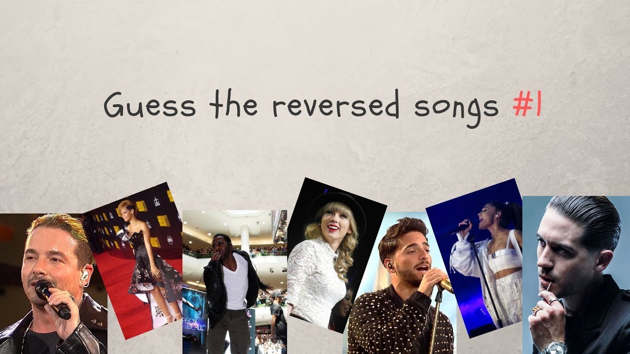 Guess the reversed songs #1 - YouTube