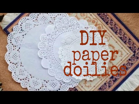 DIY paper doilies | at home easy | journal supply | subscribe ...