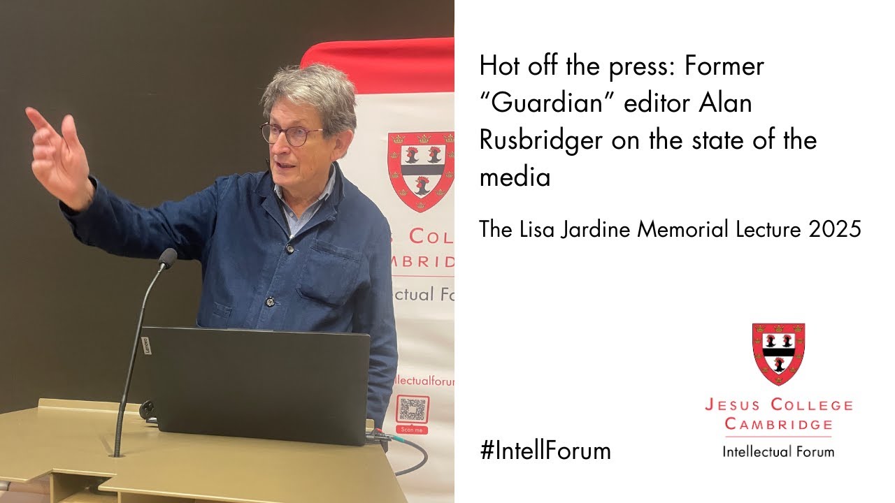 Hot off the press: Former “Guardian” editor Alan Rusbridger on the ...