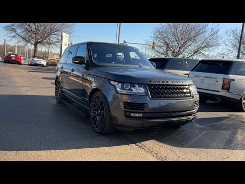 2017 Land Rover Range_Rover Naperville, Aurora, Bolingbrook, Geneva ...