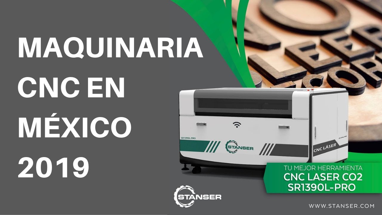 Conoce nuestro CNC Laser CO2 SR1390L-PRO de Stanser y las diferencias ...