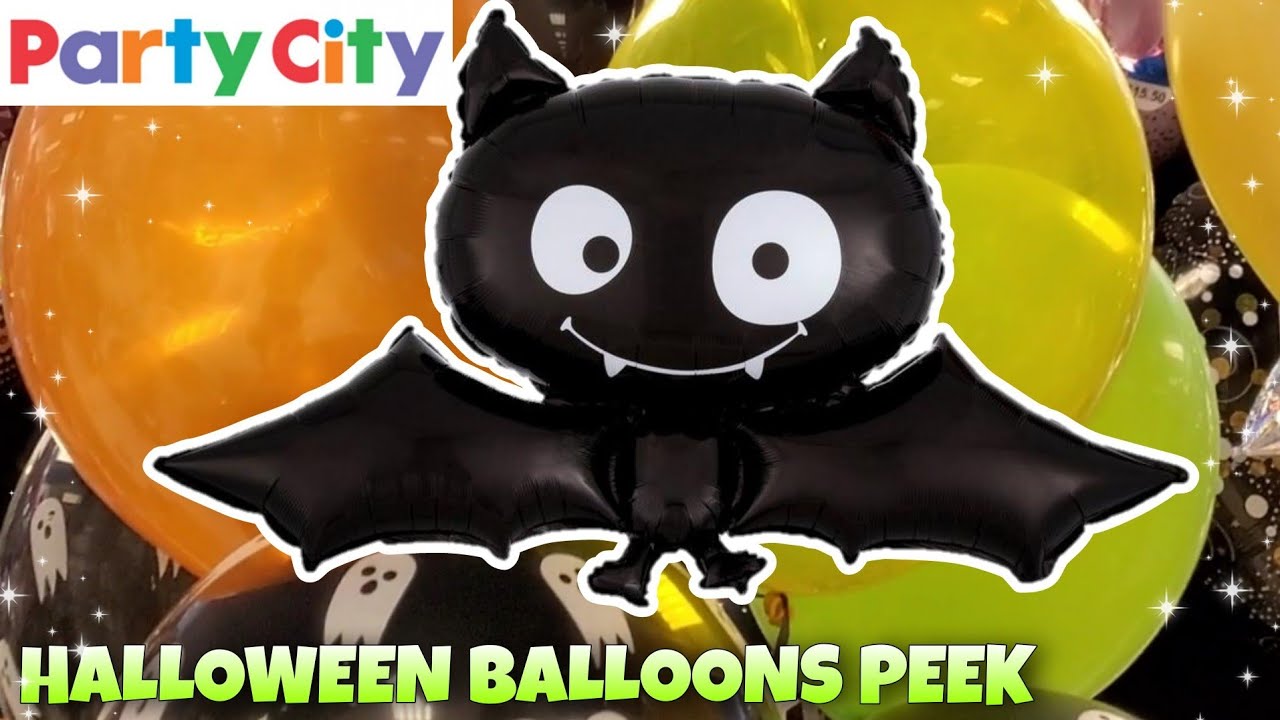 Party City Halloween Balloons Sneak Peek - YouTube