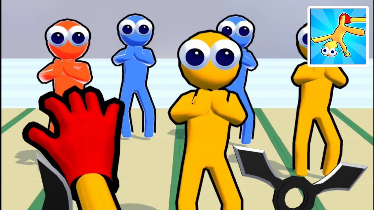 Grab Throw : Hit Annoying Men Part 3 Android iOS Gameplay - YouTube