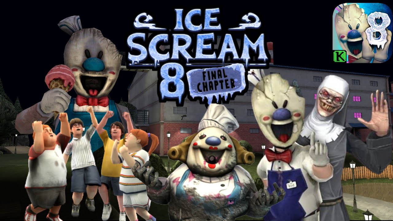 Ice Scream 8 Final Chapter Hard Mode Full Gameplay HD Graphics - YouTube