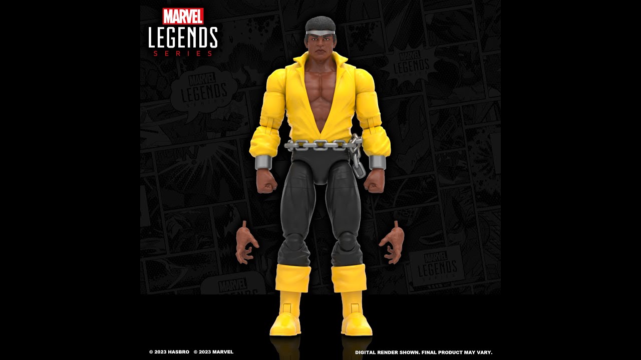Marvel Legends Luke Cage Revealed , Best Marvel Legend in Years ? - YouTube