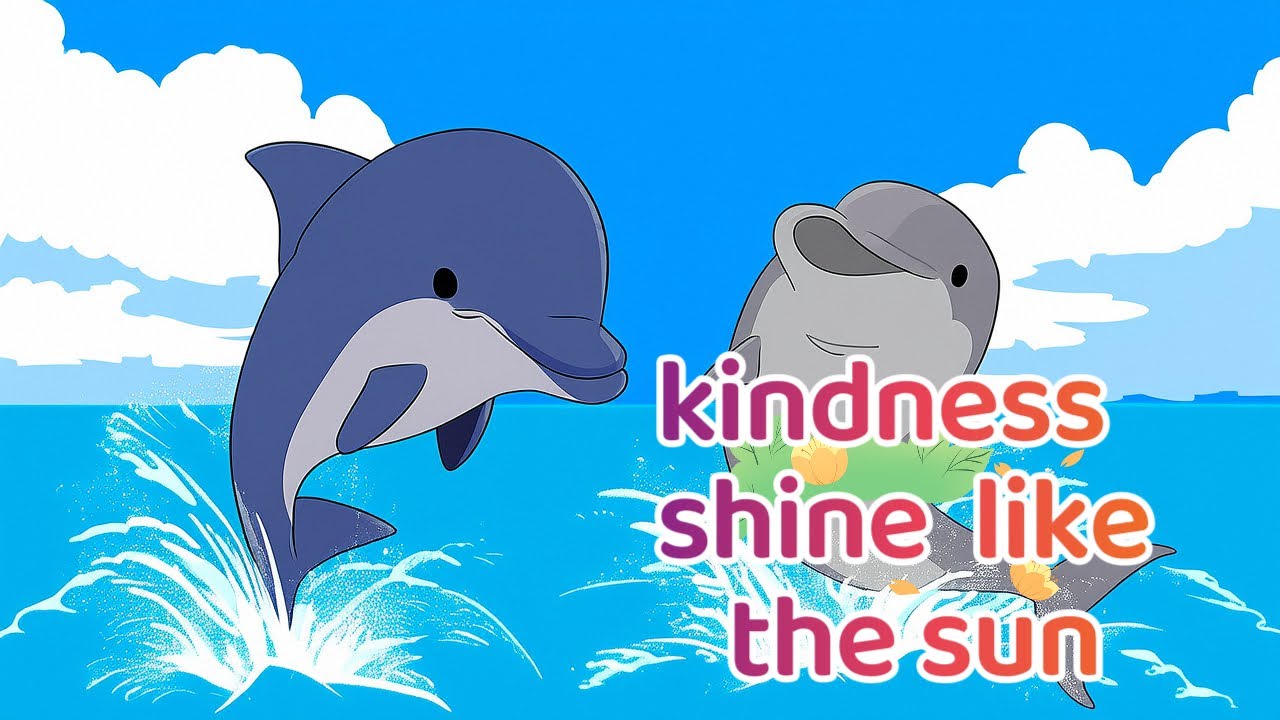 "Kindness Shines Like the Sun" - A Heartwarming Cartoon for Kids - YouTube