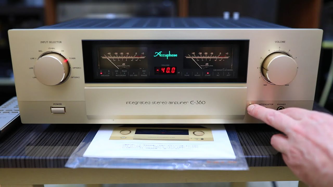 Accuphase E 360 #2 - YouTube